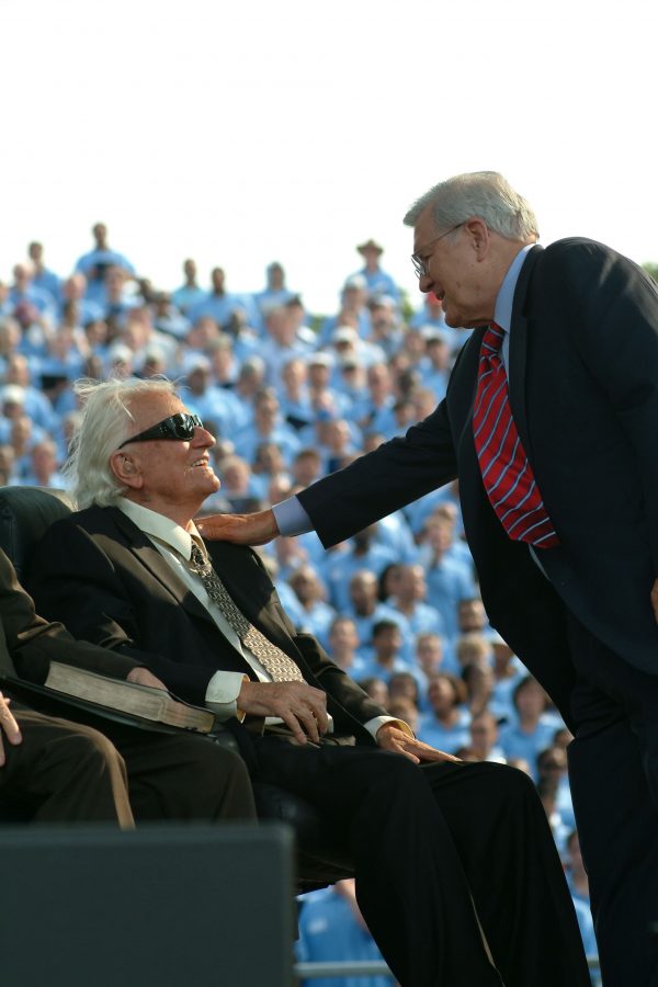 Offstage and on, Billy Graham's ministry was a team effort