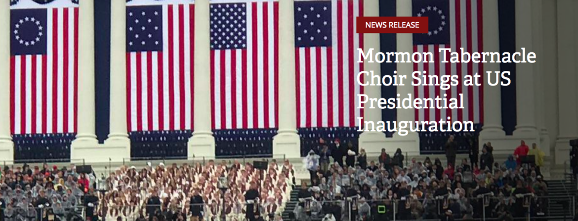 The Mormon Tabernacle Choir and Donald Trump: What can we learn?