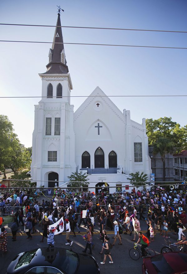 'Sheltering wings:' Charleston memorial plan conveys solace