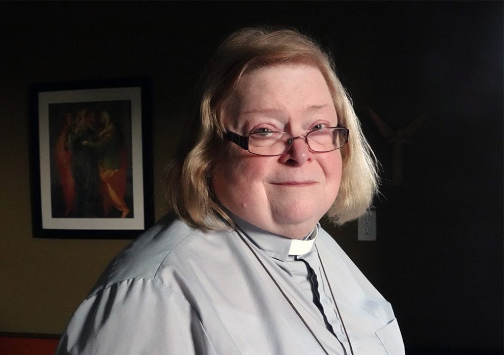 A transgender priest finds a new life helping others on the margins