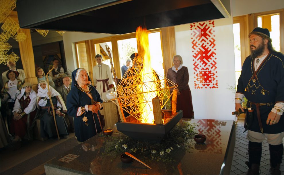 Soviet power gone, Baltic countries' historic pagan past re-emerges