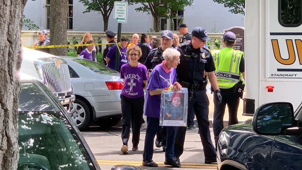 Nuns, other Catholics arrested protesting treatment of immigrant children