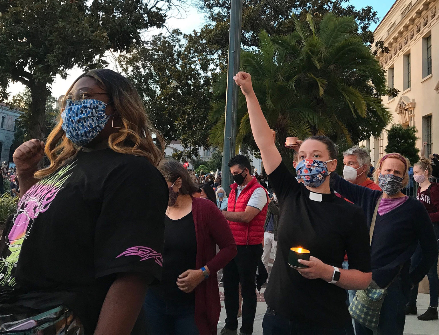 Faith at the barricades: A weekend of religious protest and prayer in ...