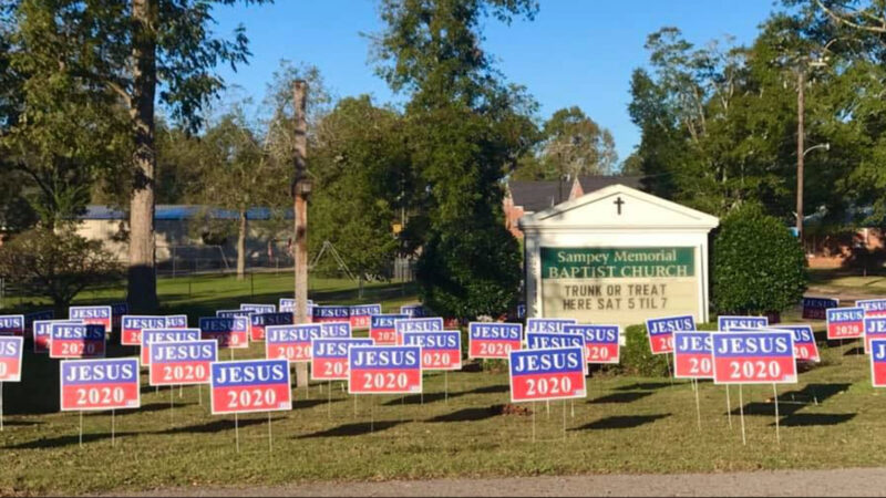 Jesus for president? It’s more complicated than it looks