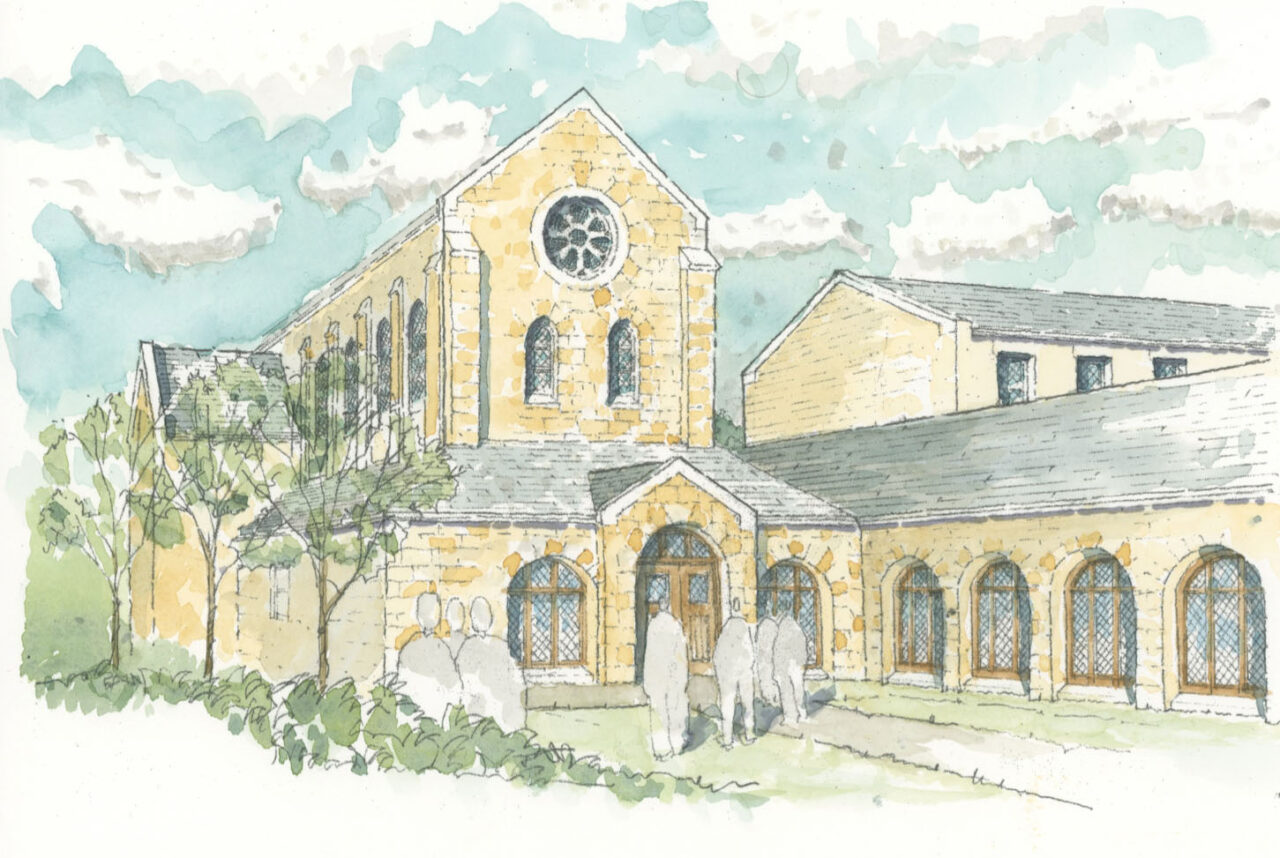 In a rare move, Catholic nuns set out to build a new monastery