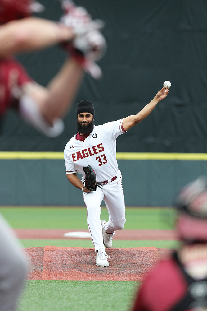 Samrath Singh, first turbaned Sikh to play NCAA baseball, is more than ...