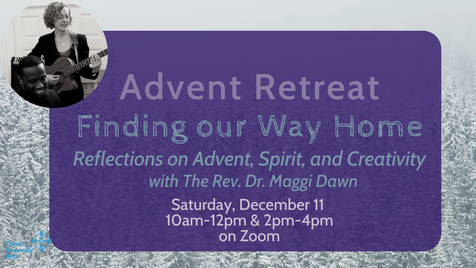 Finding home: Virtual Advent retreat with the Rev. Dr. Maggi Dawn