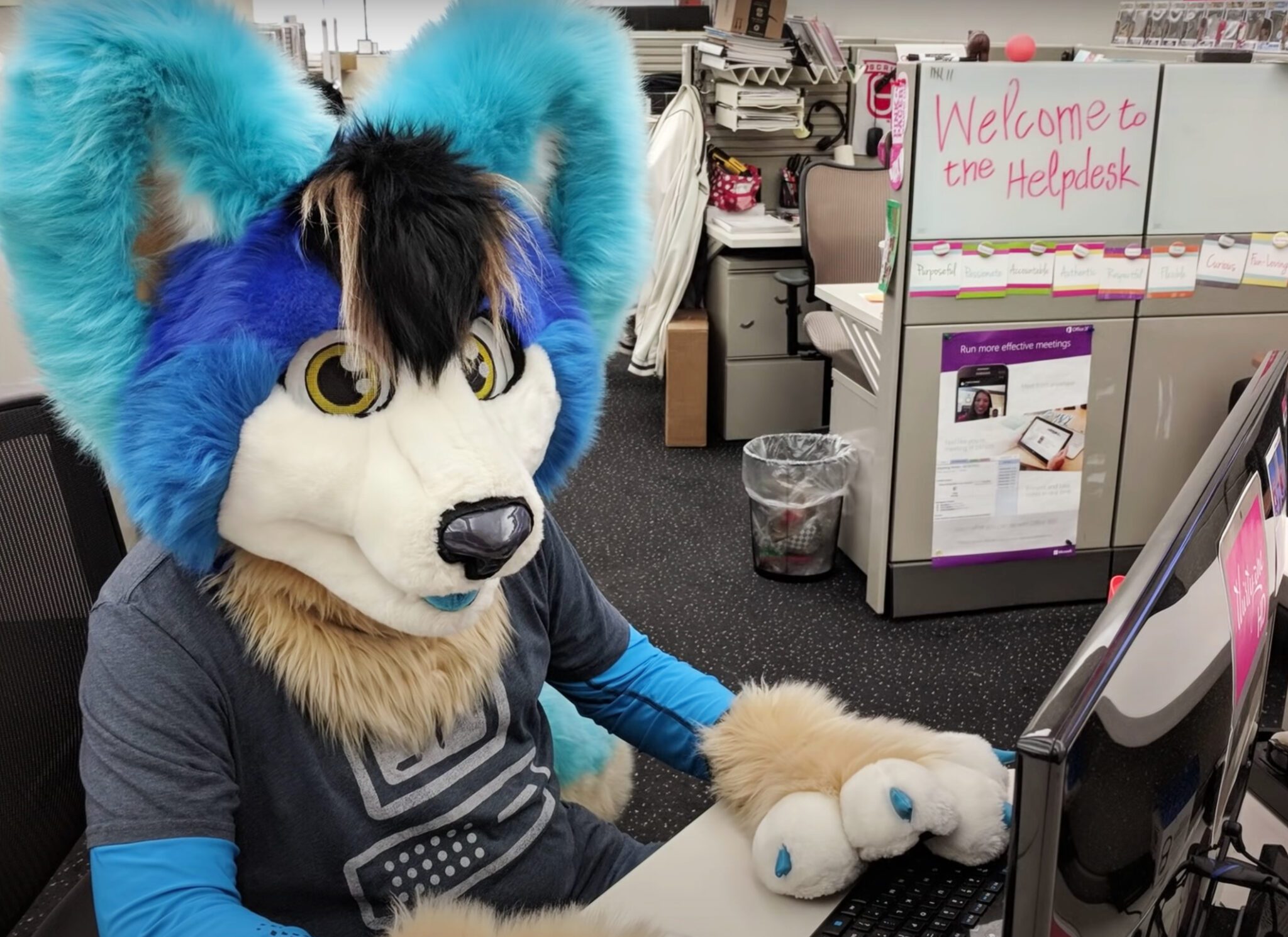 When mixing faith with furries, things can get hairy