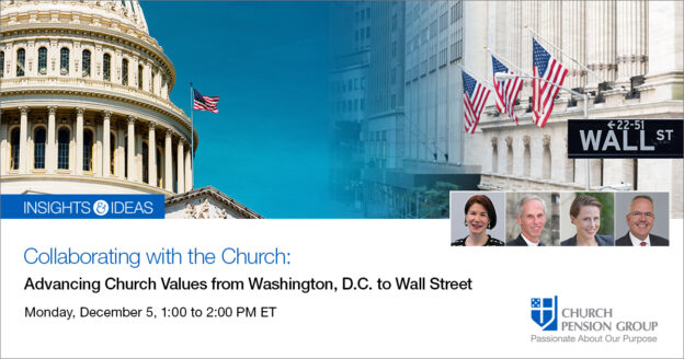 Church Pension Group hosts conversation on advancing church values from ...