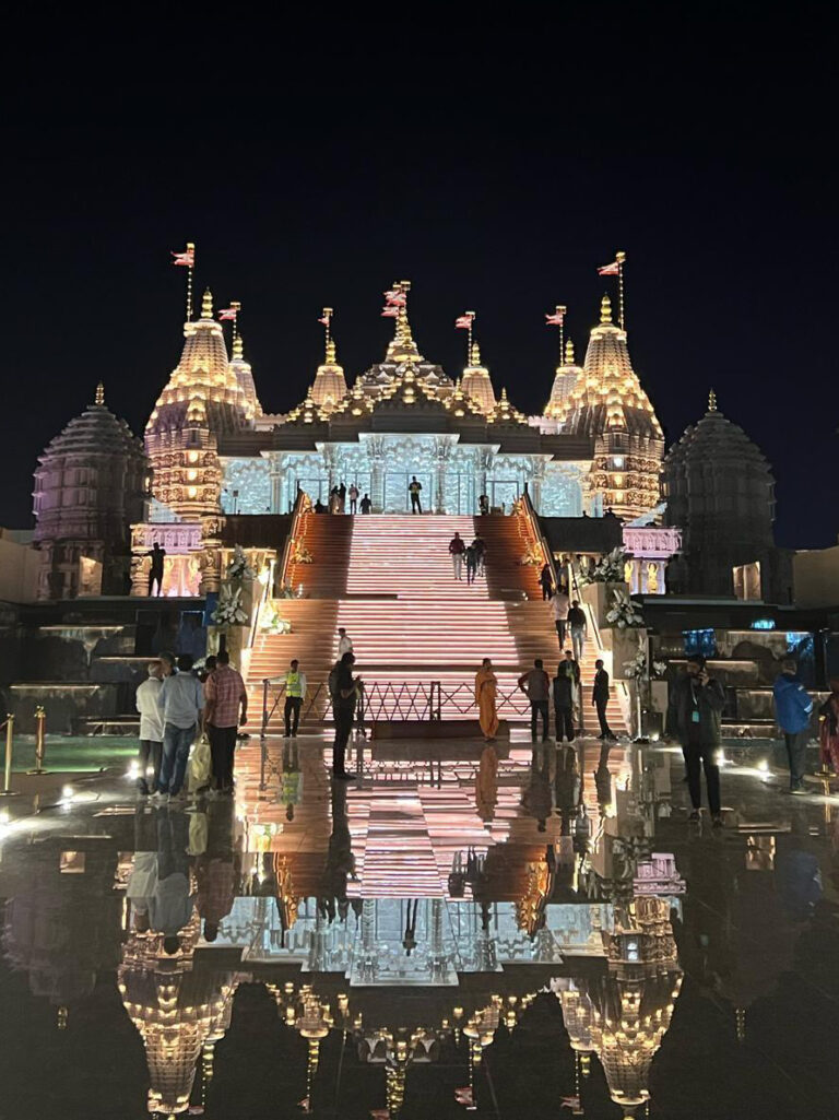 The first traditional Hindu temple in the Middle East promotes a ...
