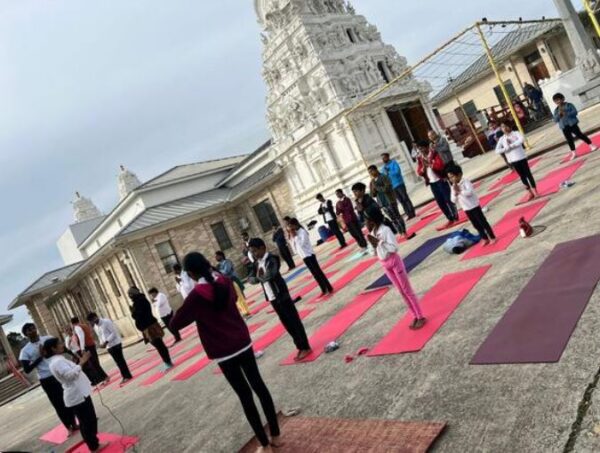 HSS organized 'Health for Humanity Yogathon' unites thousands ...