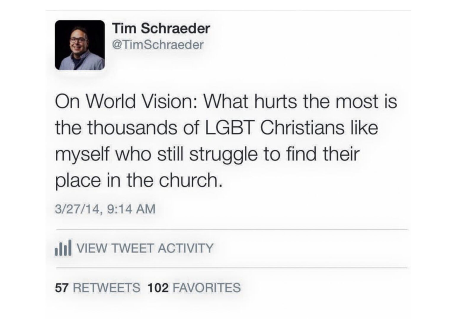 How World Vision's brief affirmation a decade ago changed LBGTQ ...