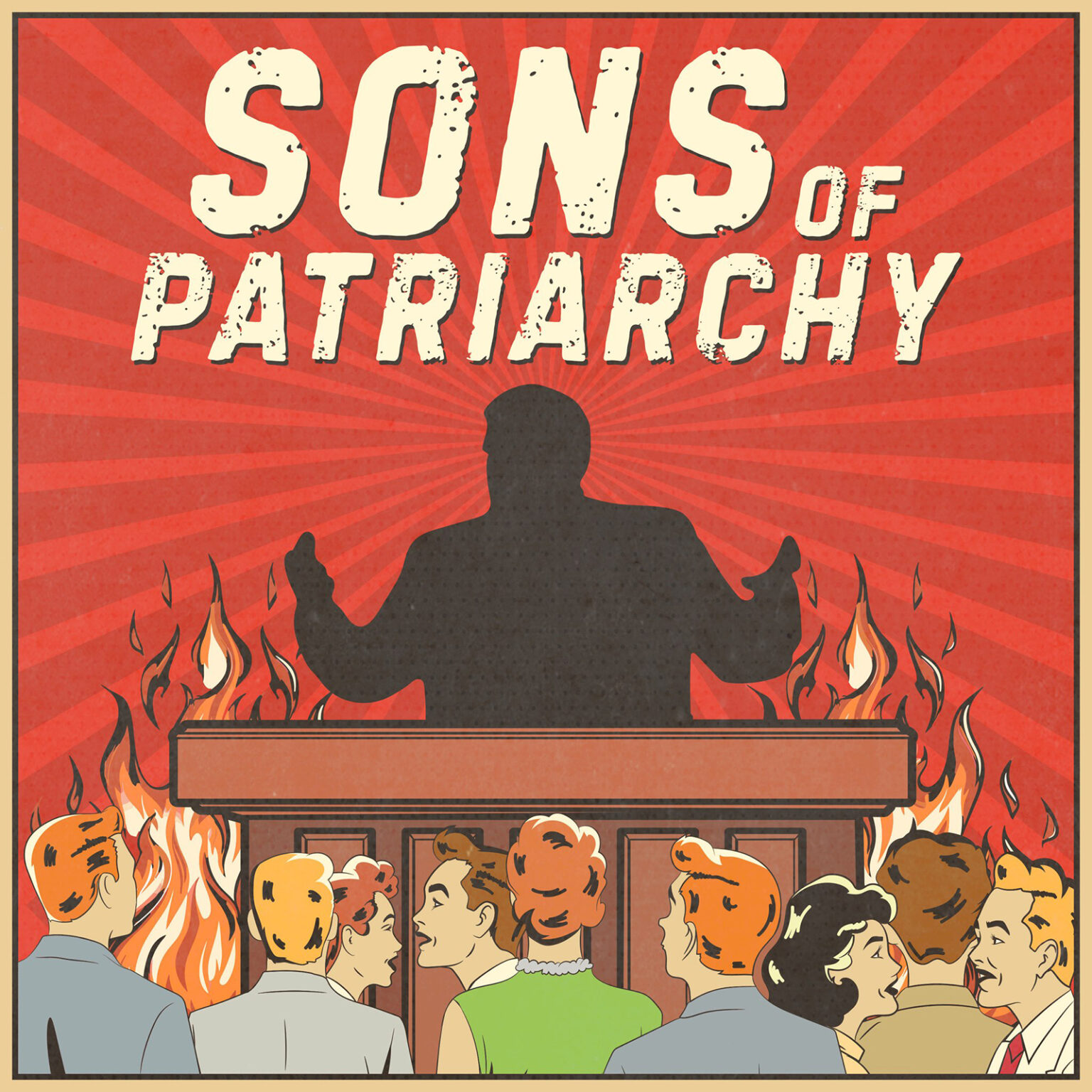"Sons of Patriarchy" podcast logo. (Courtesy image) | RNS