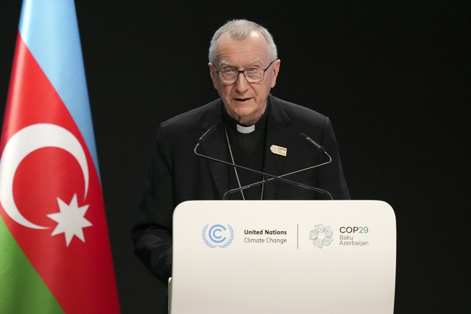 Rumors swirl about Parolin as cardinals meet pre-conclave