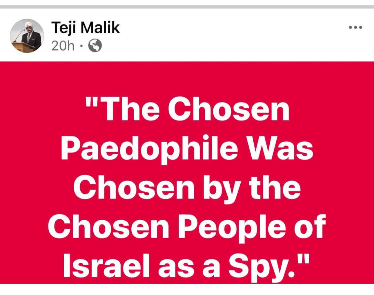 Jeffrey Epstein's Jewishness is only relevant if you are antisemitic