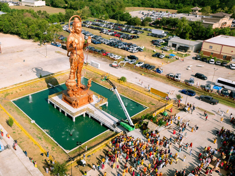 'We have arrived': Mammoth deity statues announce Hindus' rising status ...