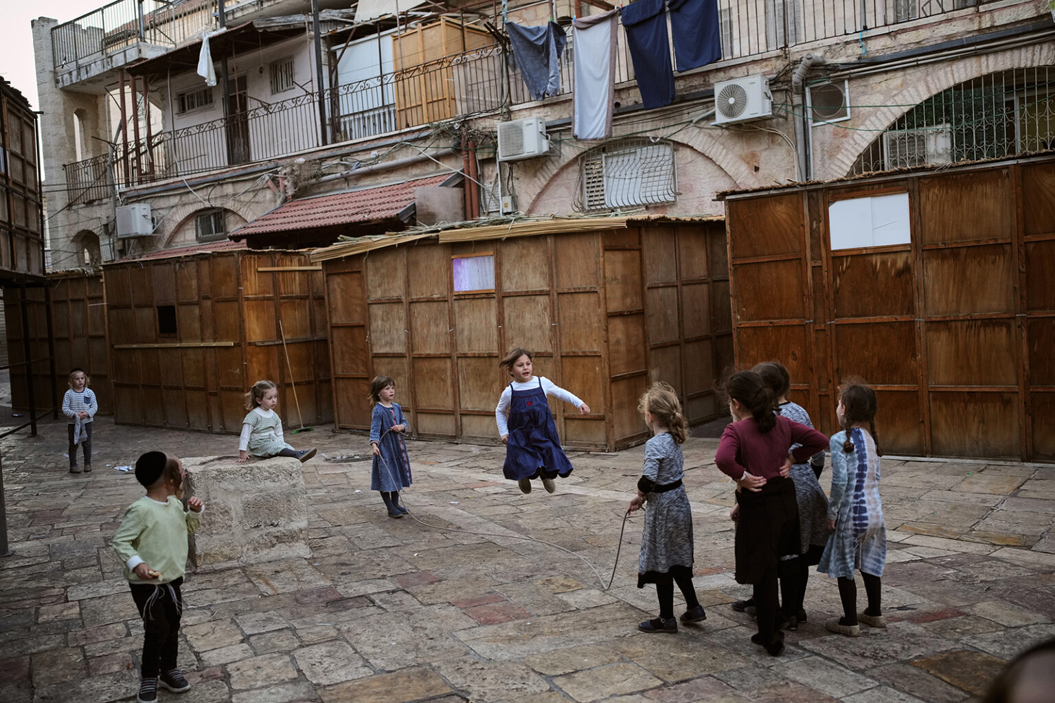 Sukkot's makeshift shelters remind Jews of God's ultimate protection