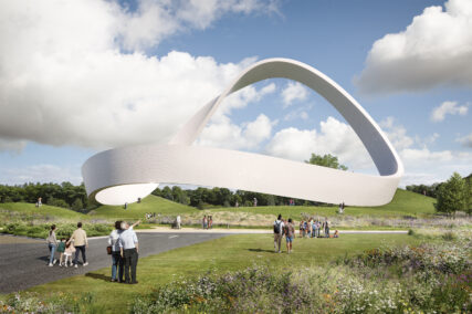 A monument to answered prayer begins to rise in a secularizing England