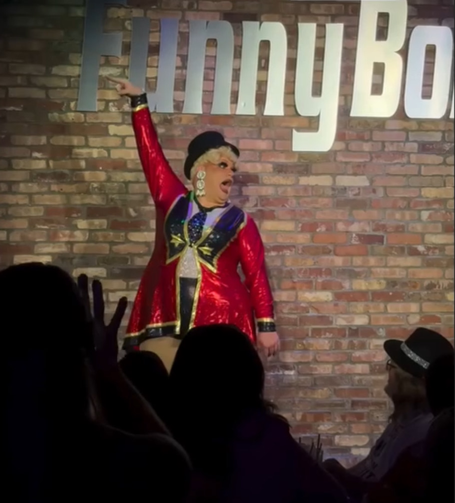 A Mormon drag queen in the Queen City