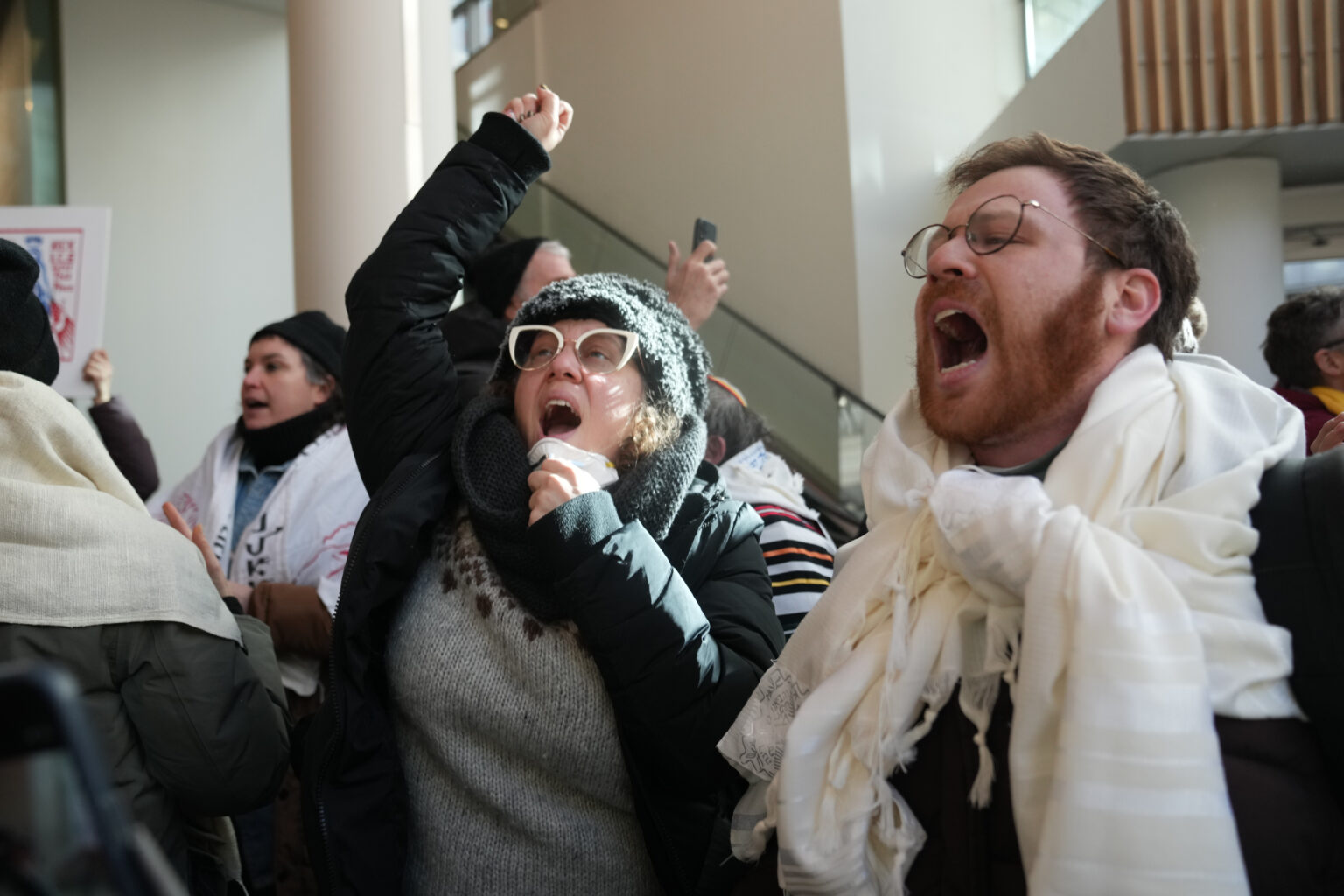 Protests inside churches are unusual despite long history of civil ...
