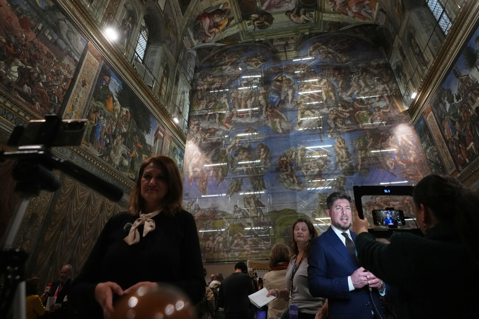 Michelangelo's 'Last Judgment' gets cleanup as tide of visitors to ...