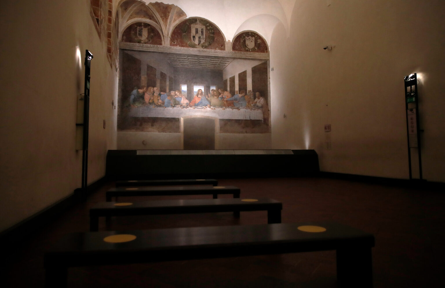 Tourists stopped from seeing The Last Supper, while Olympic VIPs ...