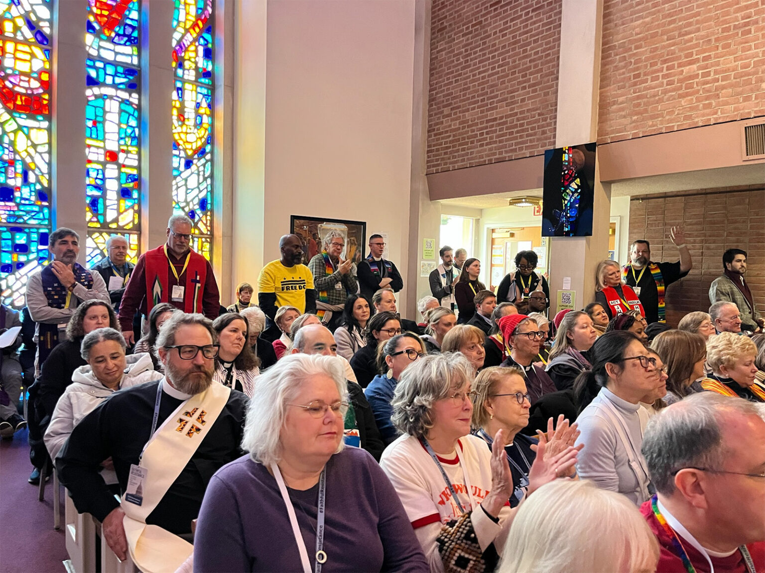 Outside US Capitol, hundreds of United Methodists call for dismantling ICE