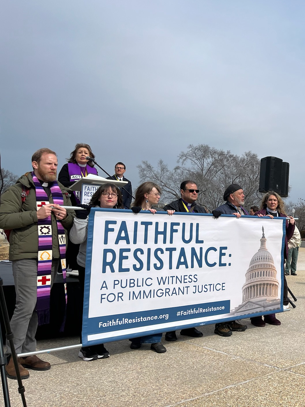 Hundreds of United Methodists Rally to Dismantle ICE Outside Capitol ...
