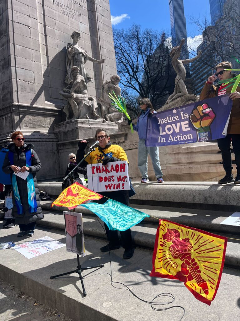 'Pharaoh does not win': An interfaith vigil kicks off NYC's 'No Kings ...