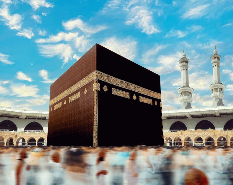 The sacred cloth at the center of the Hajj pilgrimage